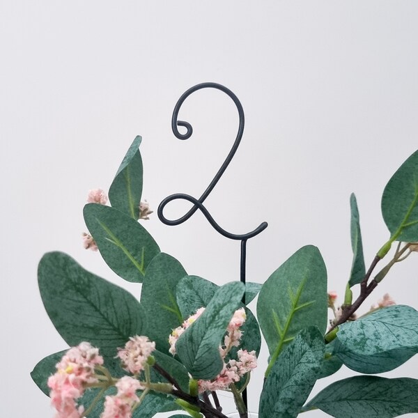 Wire Table Numbers - Etsy UK