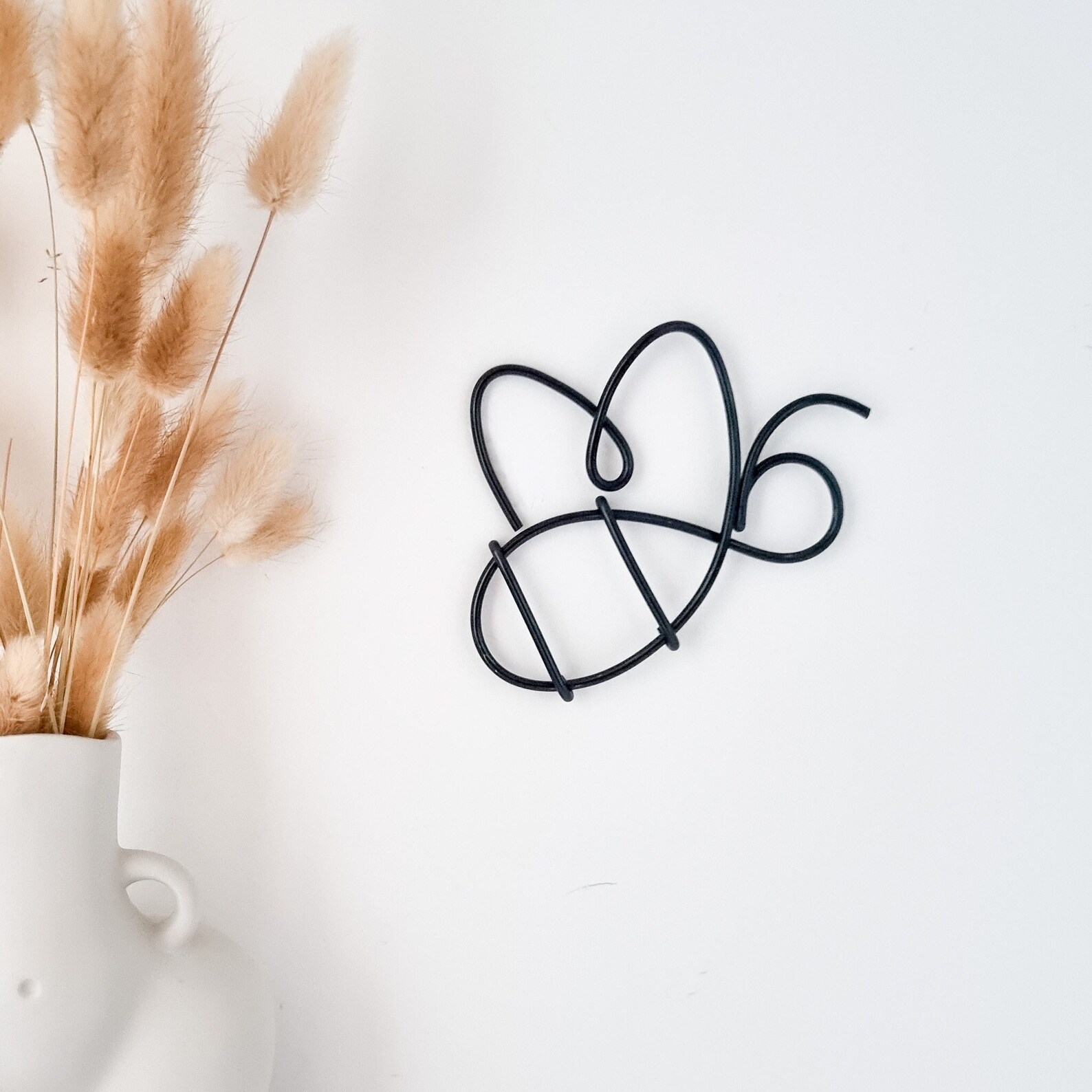 Wire Bee Wall Art Bumble Bee Wall Art Housewarming Wall - Etsy