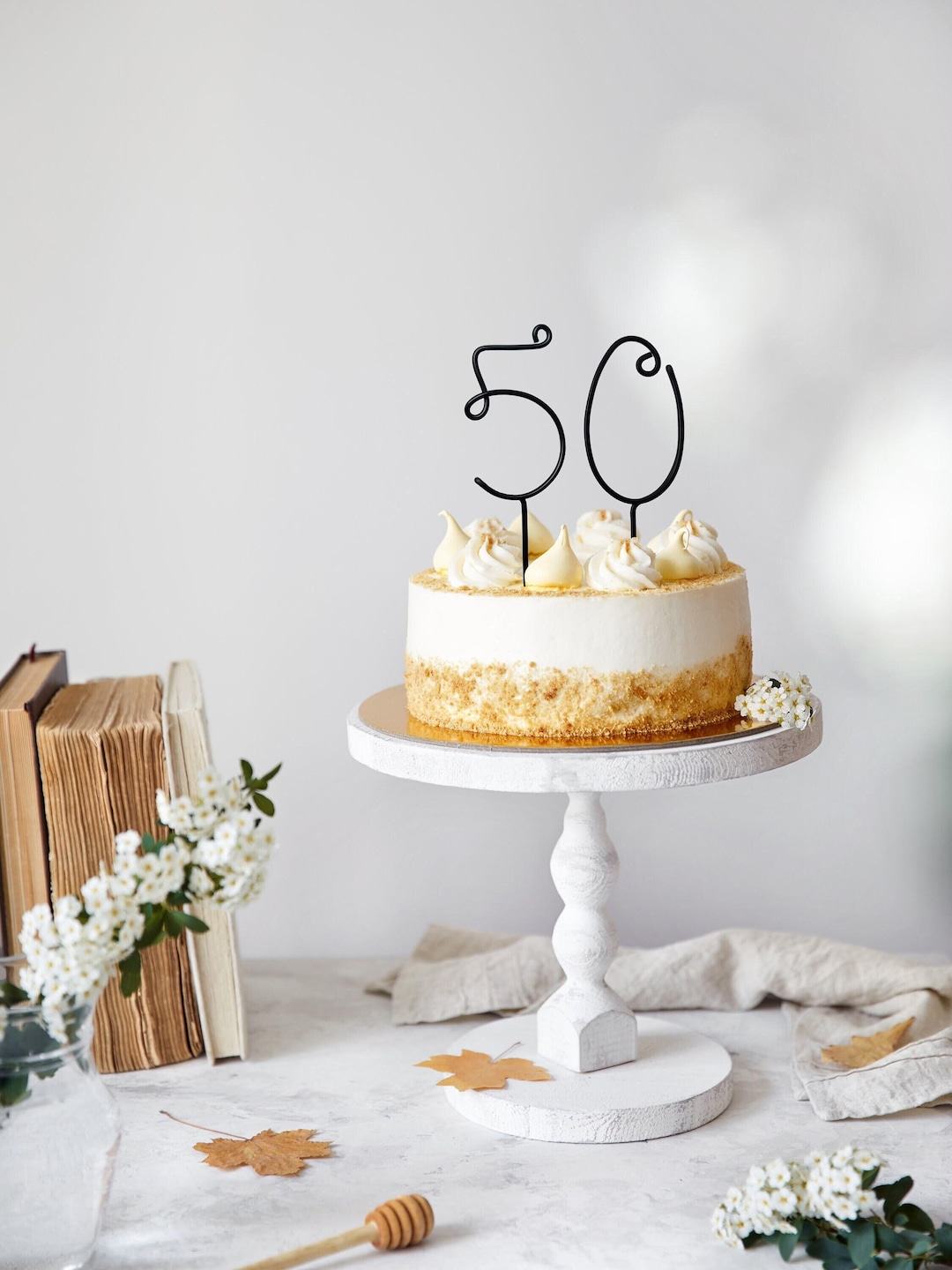 Birthday Wire Number Cake Topper - Digit Number Cake Topper - Etsy