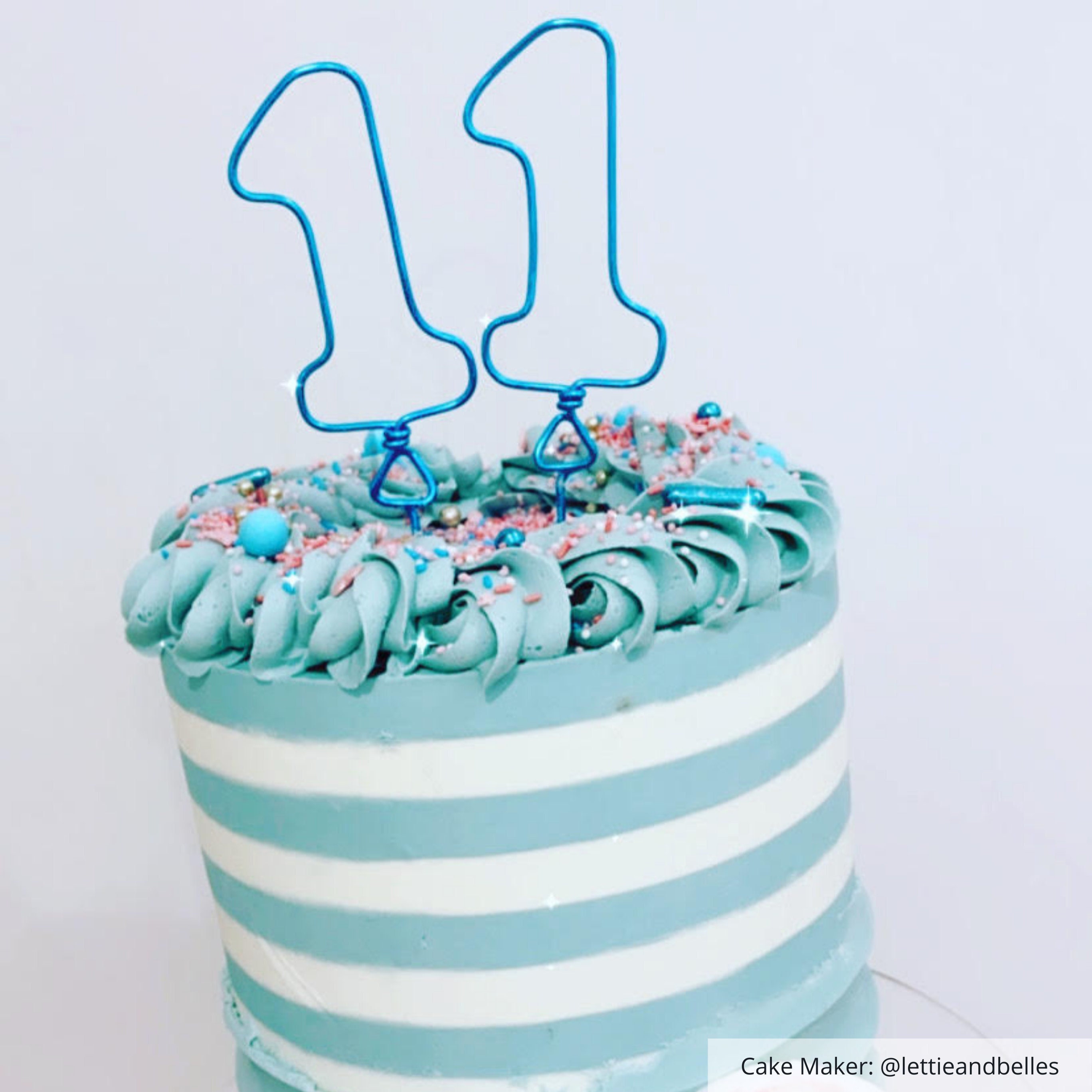 Number Cake Topper Balloon Number Cake Topper Birthday | Etsy