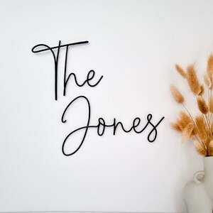 Custom Wire Words Personalised Wire Sign Bespoke Wire Word Quote Custom ...