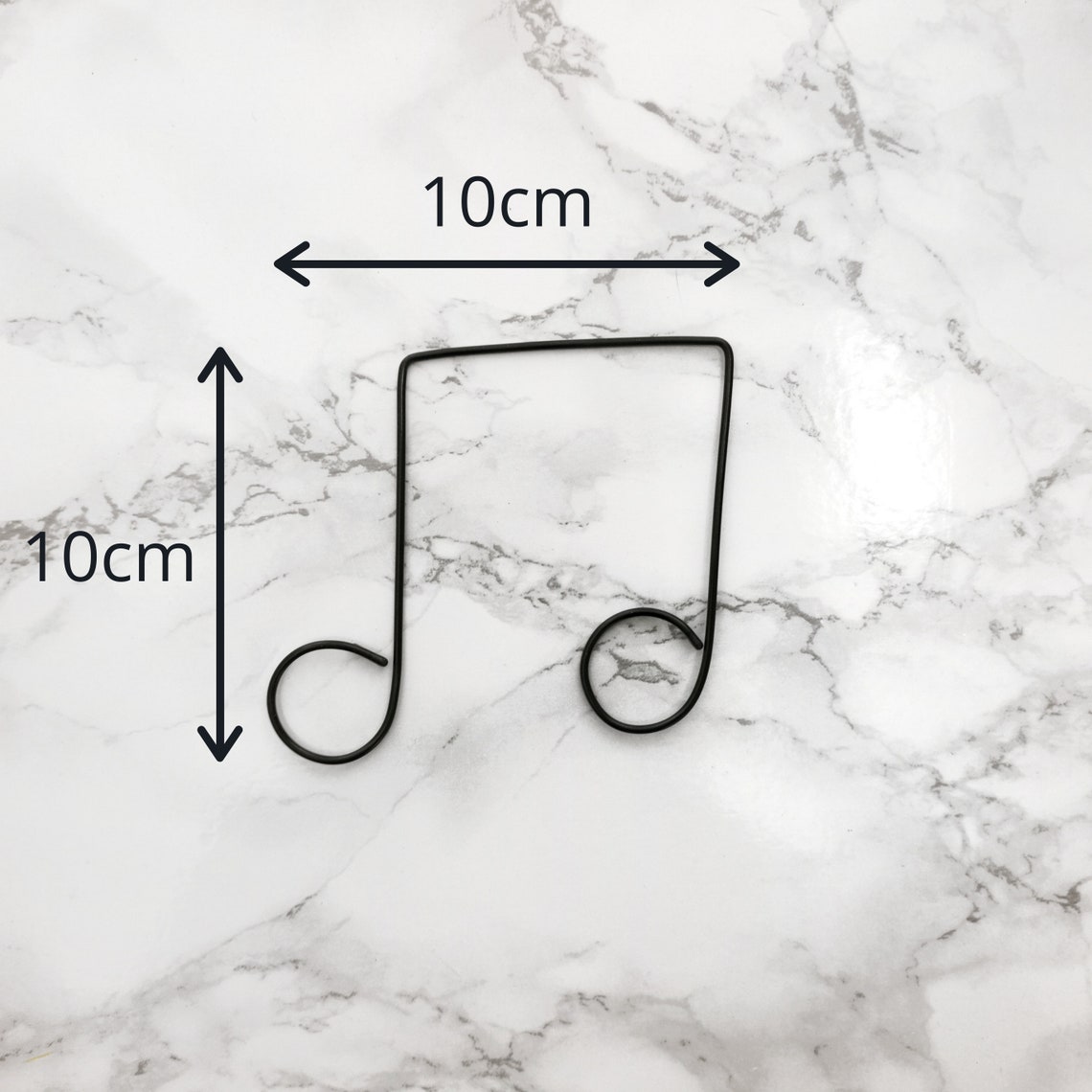 Music Note Wall Sign Set Music Note Wire Wall Art Wire | Etsy UK