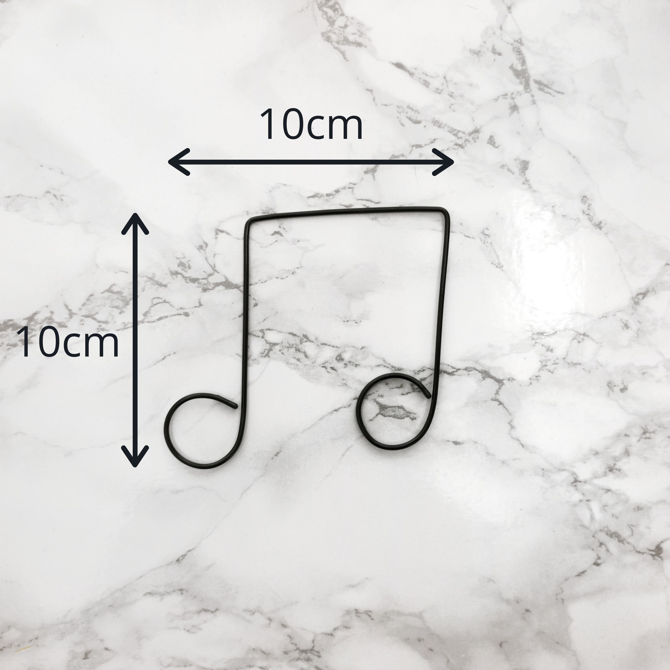 Music Note Wall Sign Set Music Note Wire Wall Art Wire | Etsy UK