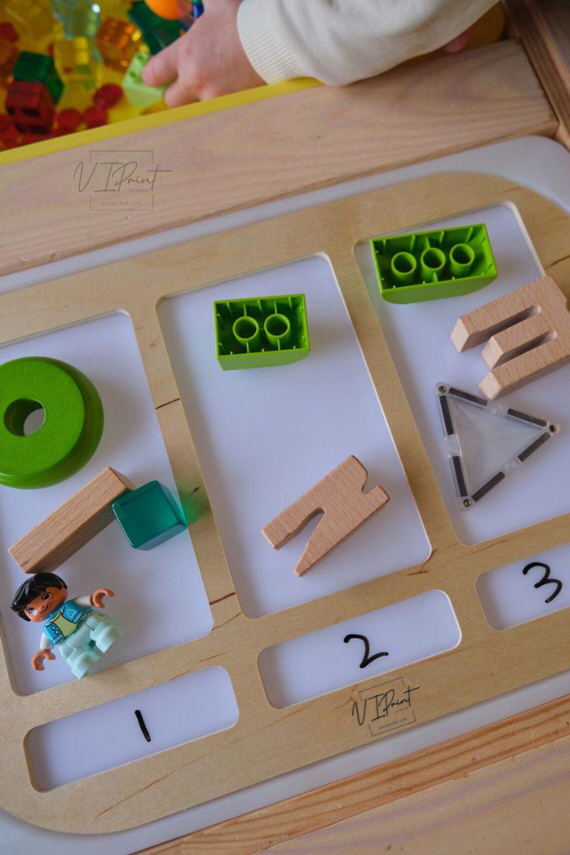 Trofast Insert - Large Sorting Insert for Flisat Sensory Table - Hands ...