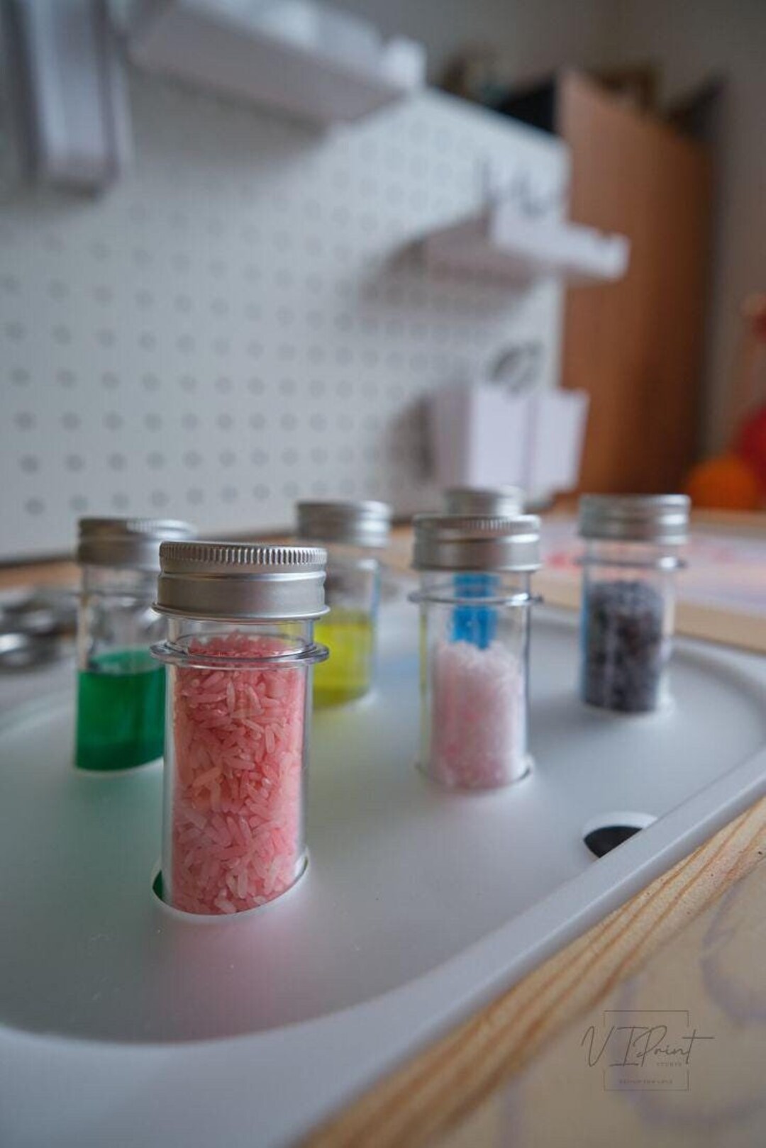Trofast Insert - Test Tube Holder Insert for Flisat Sensory Table ...