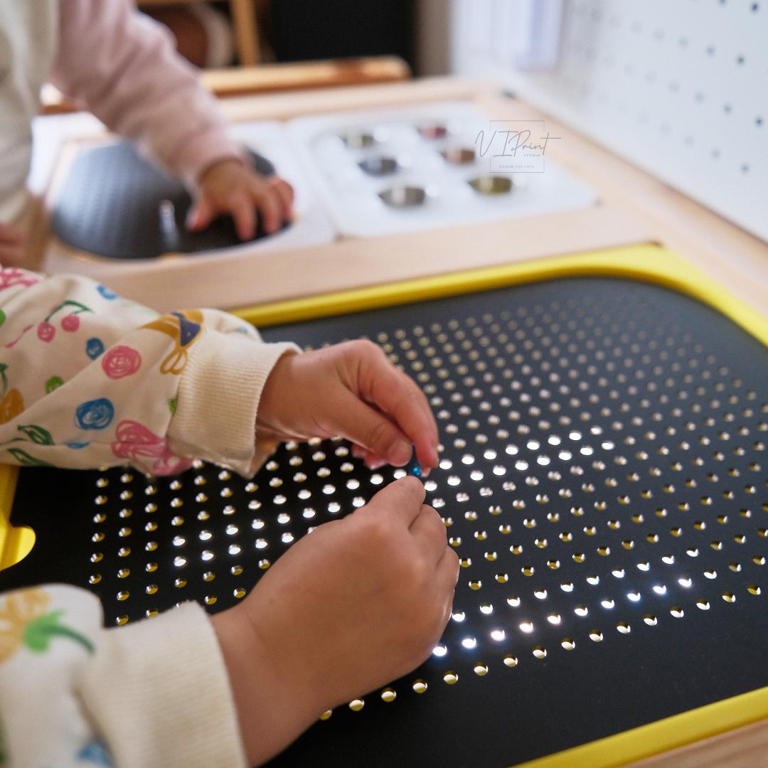 Trofast Insert - Light Peg Insert for Flisat Sensory Table - Compatible ...
