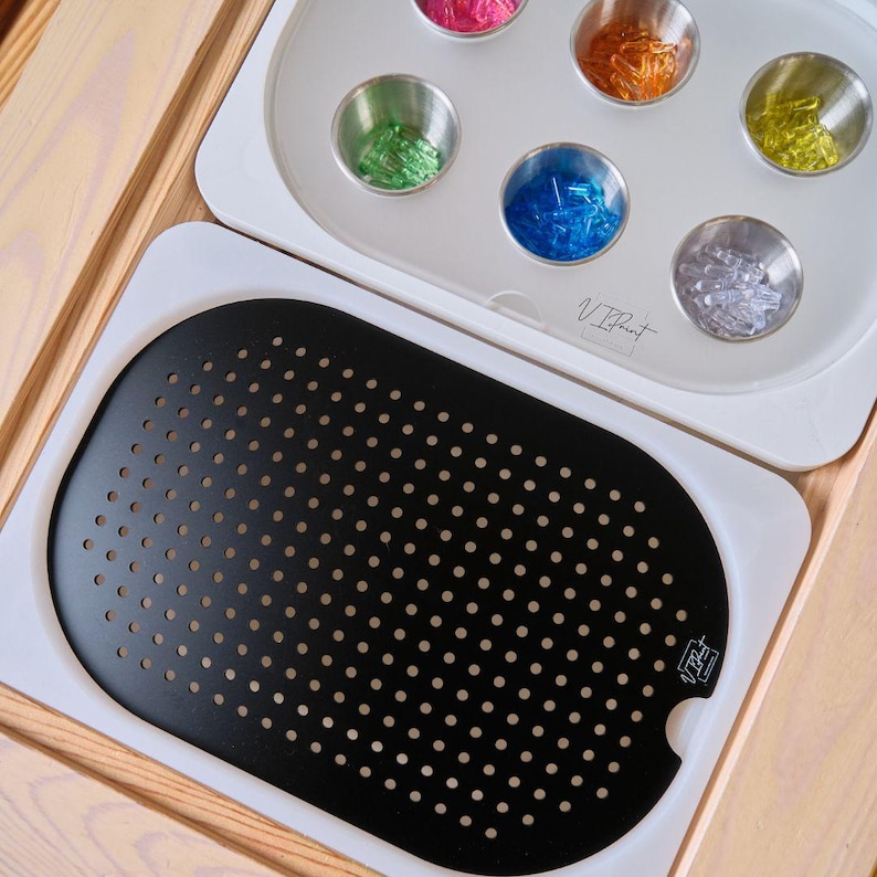 Trofast Insert - Light Peg Insert for Flisat Sensory Table - Compatible ...