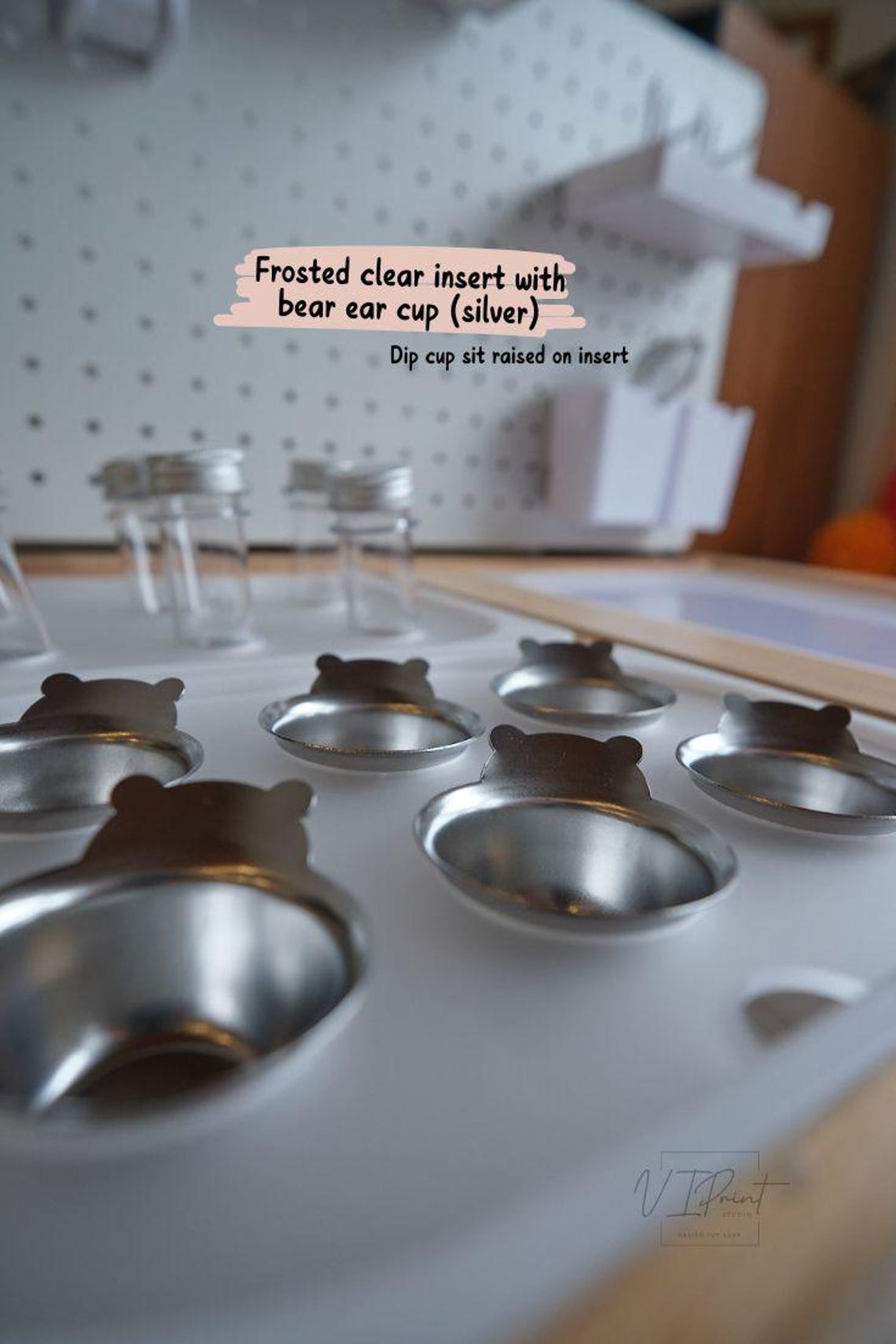Trofast Insert - Dip Cup Holder Insert for Flisat Sensory Table - Great ...
