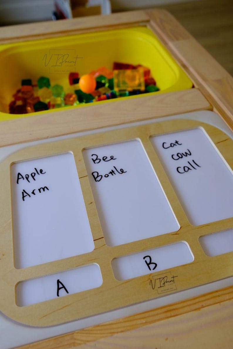 Trofast Insert - Large Sorting Insert for Flisat Sensory Table - Hands ...