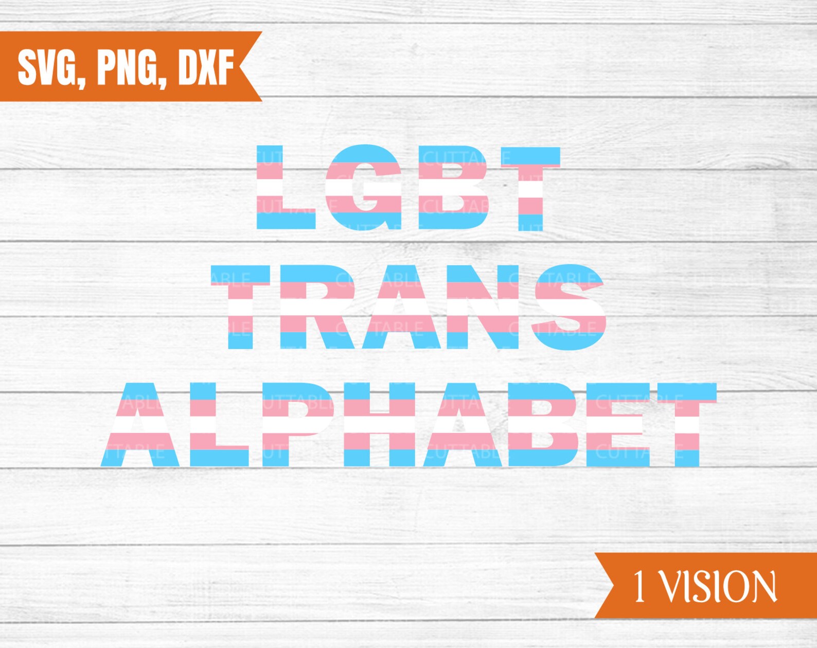 LGBT Alphabet and Numbers Svg Trans Alphabet Cut Files - Etsy