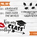 Graduation SVG Bundle 16 Cut Files Happy Graduation Just - Etsy