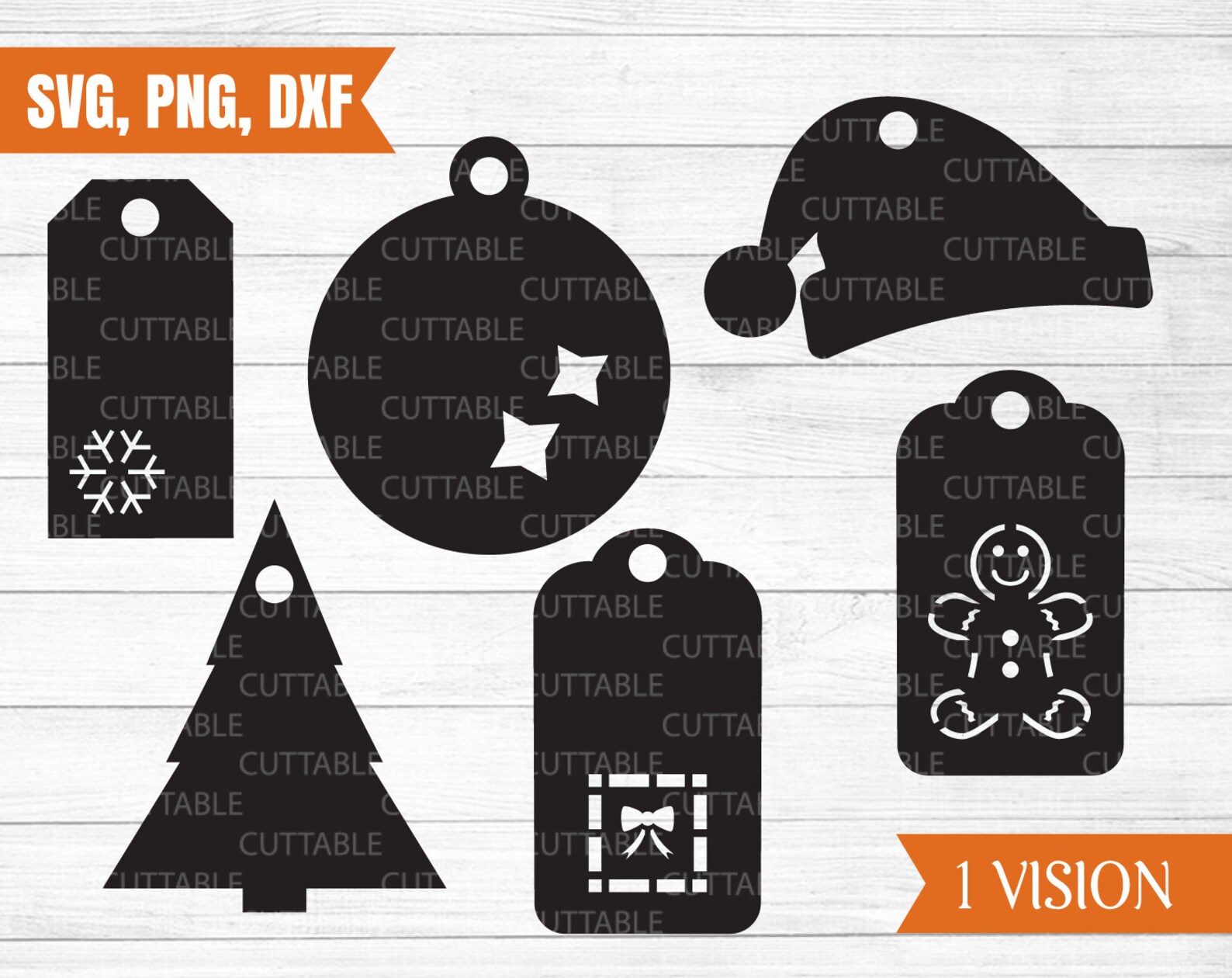 Christmas Tag Svg Christmas Tag Cut Files Labels Christmas - Etsy
