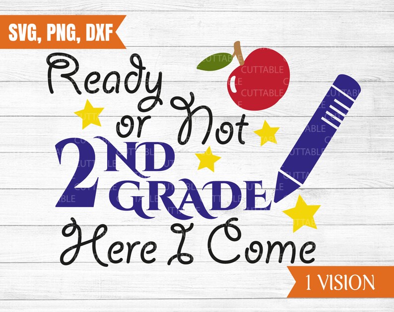 Ready or Not Pre-k Here I Come Svg Back to School Cut Files - Etsy