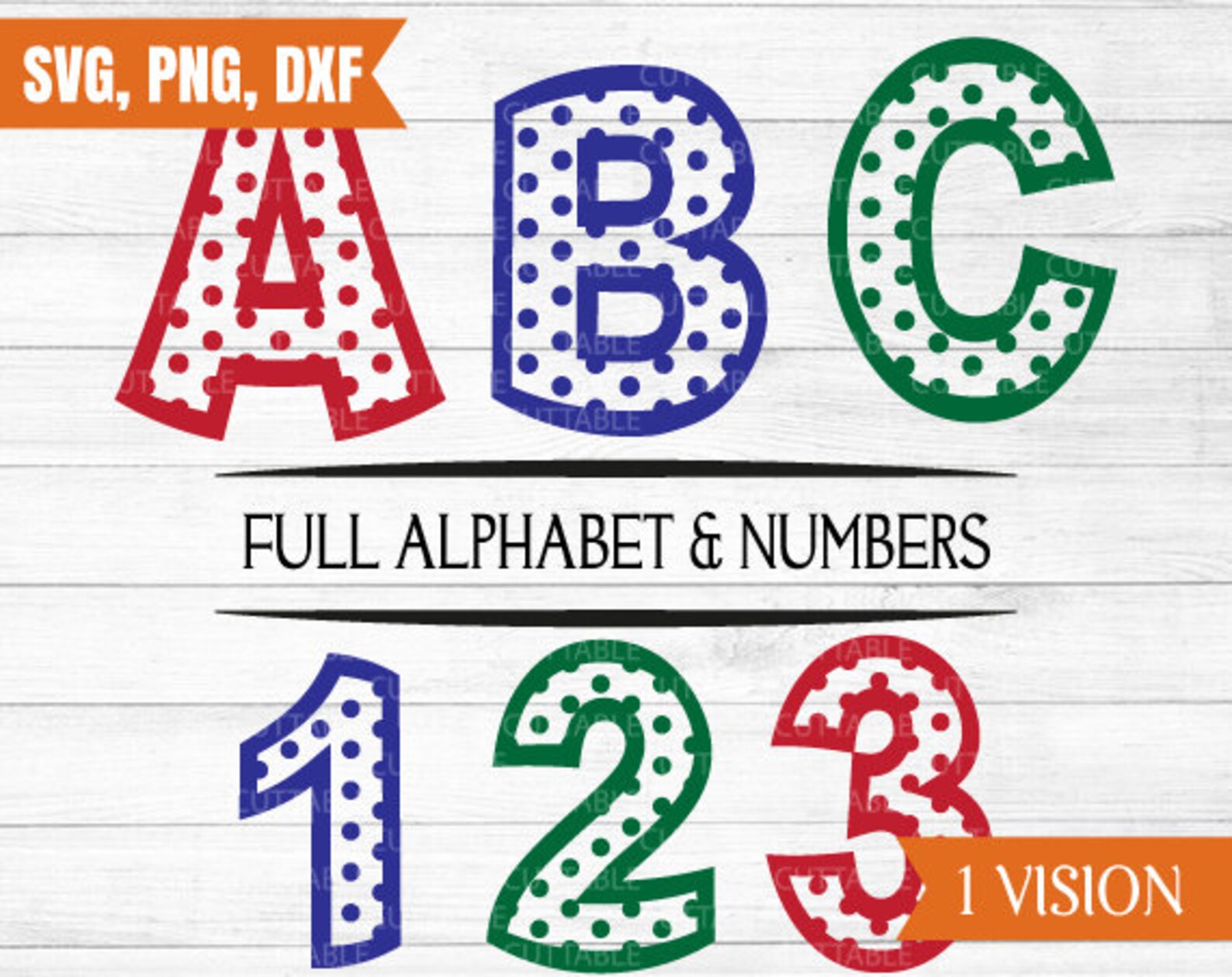 Alphabet & chiffres svg sticker mural ABC alphabet à motifs - Etsy France