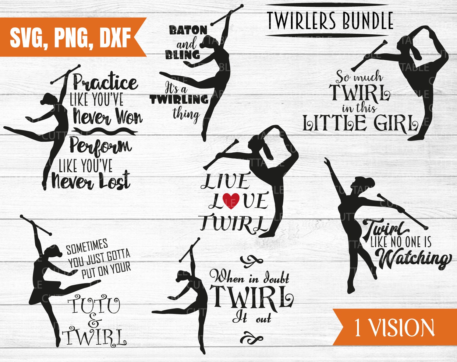 Visual Arts Live love twirl svg twirler t-shirt quote svg dxf png svg twirler svg twirlers wall ...