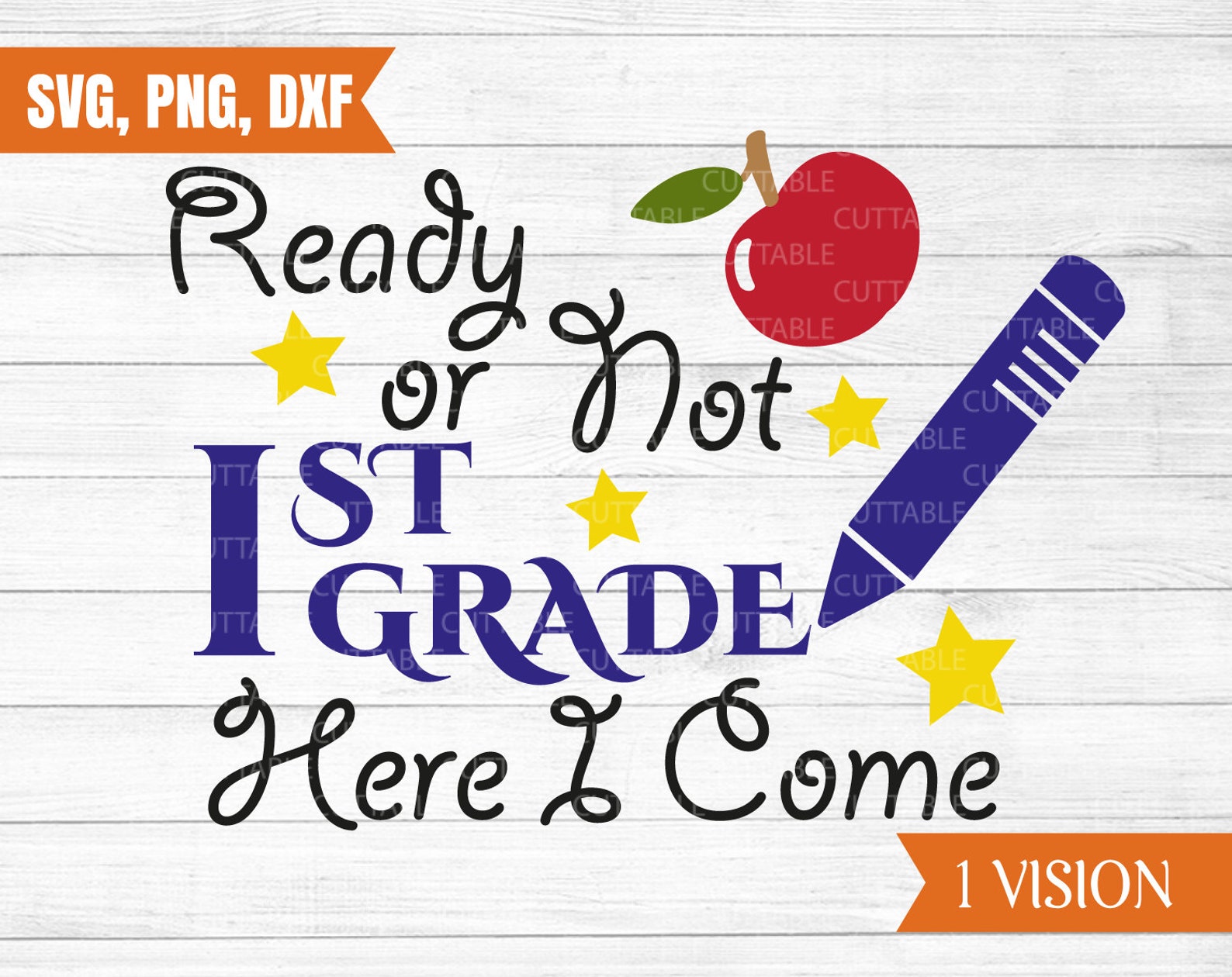 Ready or Not Pre-k Here I Come Svg Back to School Cut Files - Etsy