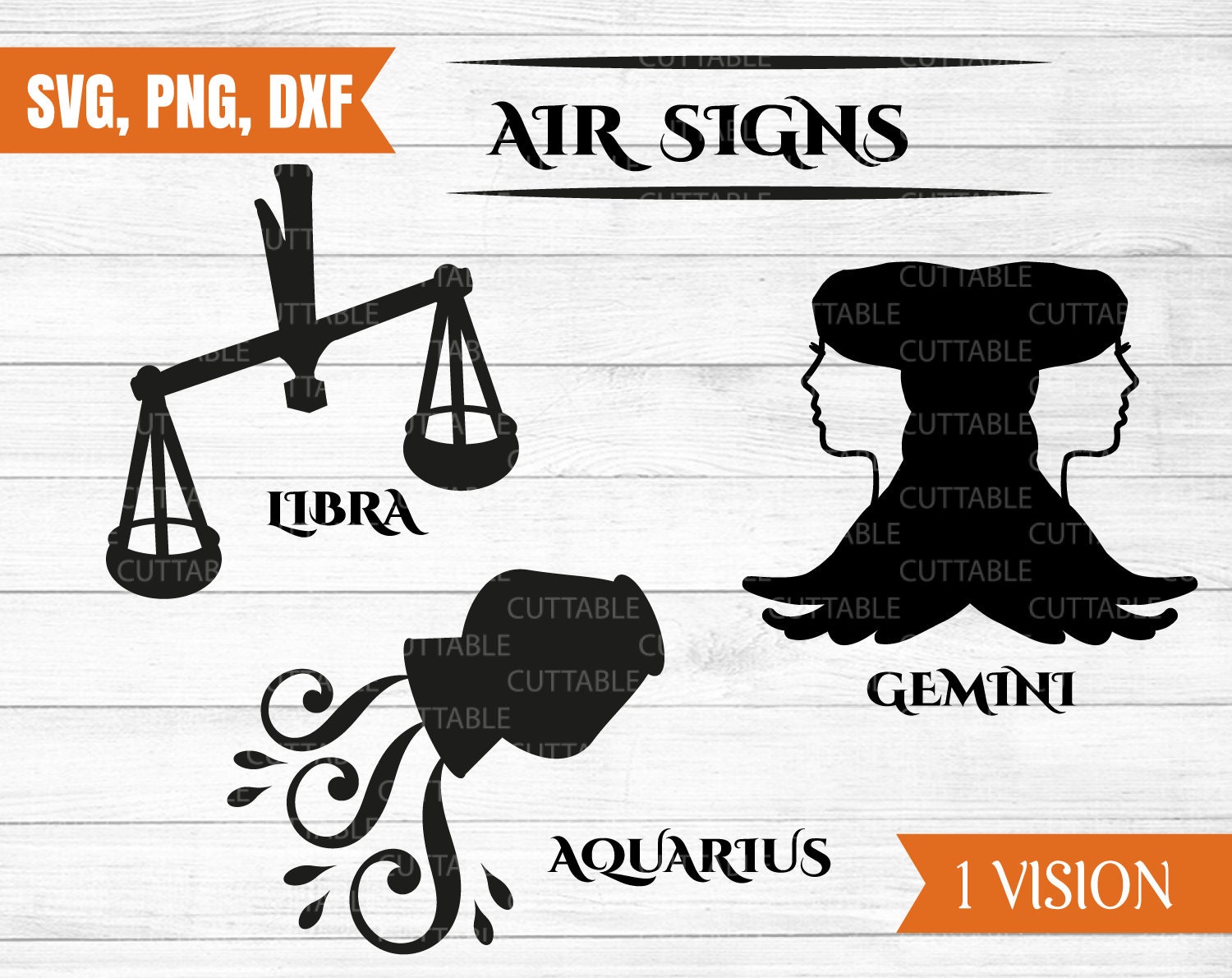 Zodiac Svgs Horoscope Svgs Star Signs Svg Astrological Cut - Etsy