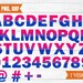 LGBTQ Alphabet and Numbers Svg Pride Alphabet Cut Files - Etsy