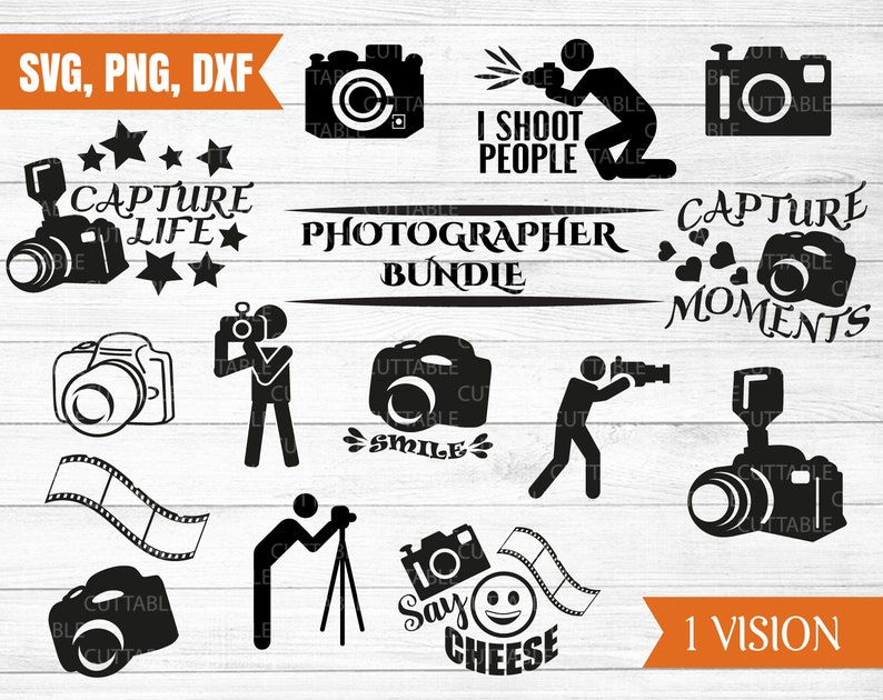 Photographer Svg Bundle Camera Svgs Capture Moments Capture - Etsy