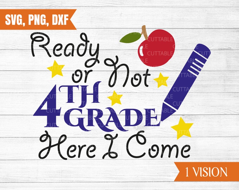 Ready or Not Pre-k Here I Come Svg Back to School Cut Files - Etsy