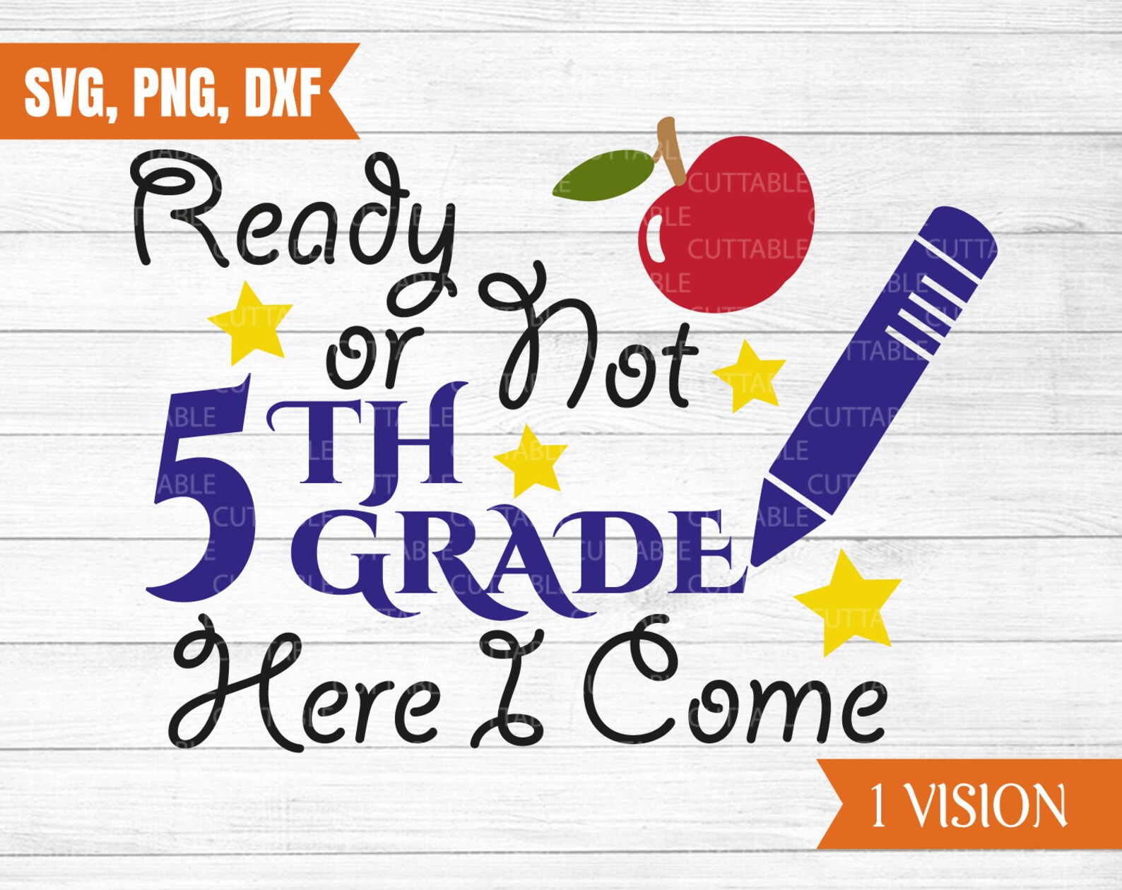 Ready or Not Pre-k Here I Come Svg Back to School Cut Files - Etsy