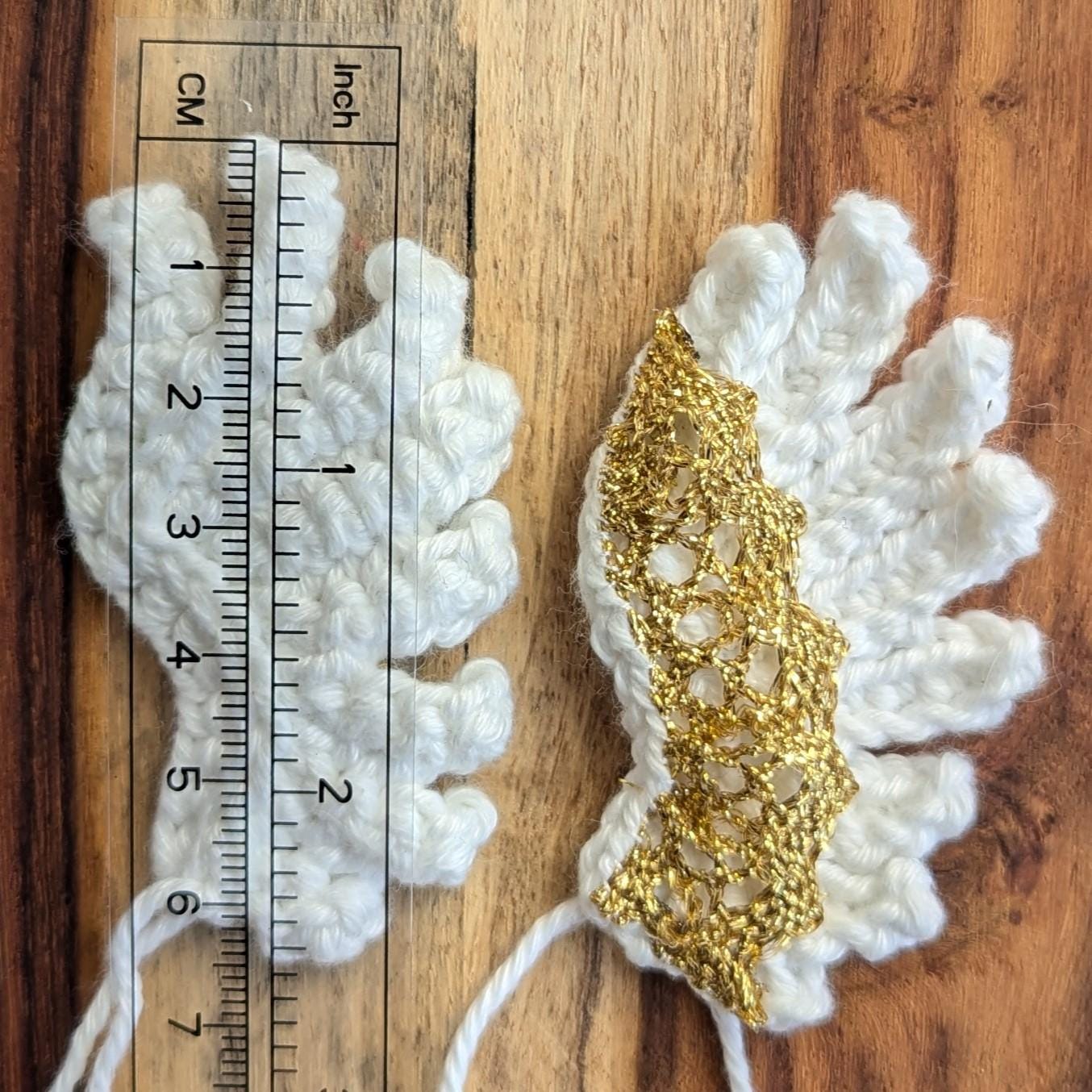 Crochet Feather Wings Pattern, SMALL & XSMALL, Amigurumi Angel or Bird ...