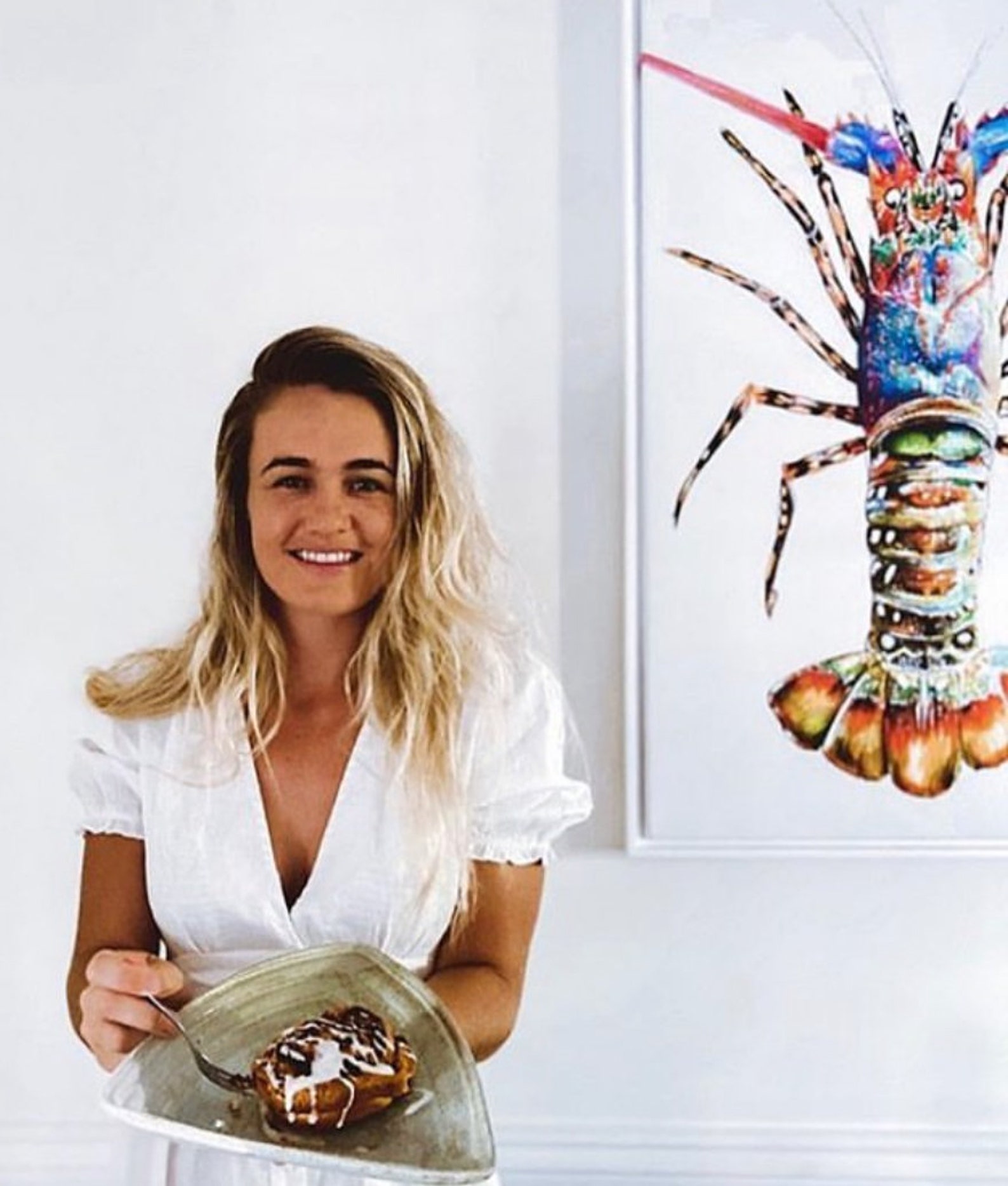 Crayfish Art Print, Australian Wildlife Illustration, Coastal Wall ...