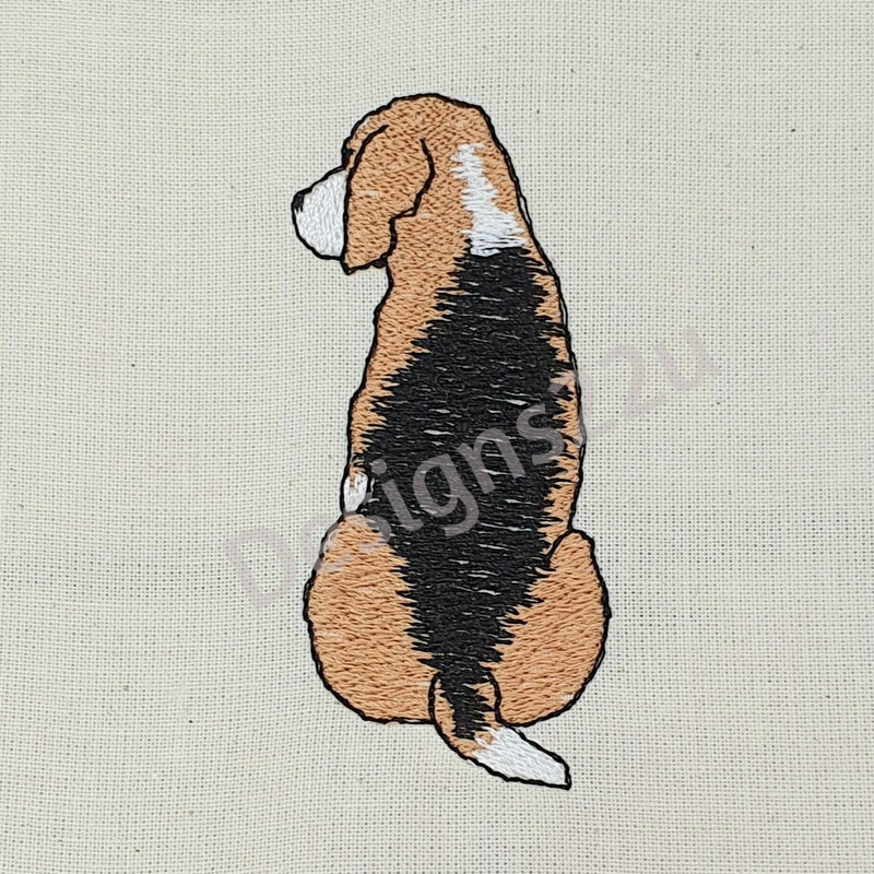 Beagle Embroidery - Etsy