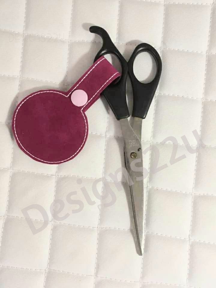 ITH Blank Scissor Fob Digitized Machine Embroidery Design Scissor and ...