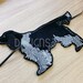 ITH Springer Spaniel Raw Edge Applique Bunting Digitized Machine ...