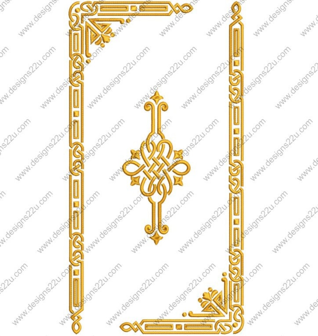 10x4 Hoop Egyptian Celtic Featherweight Individual Digitized Machine ...