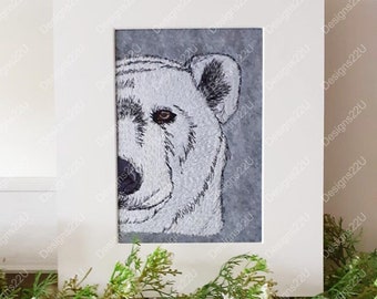 Half Bear Face | Etsy