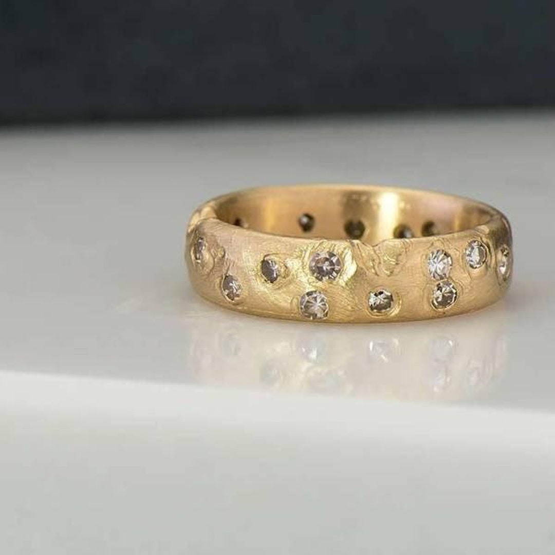 Constellation Kimberlite Ring in Yellow Gold - Etsy