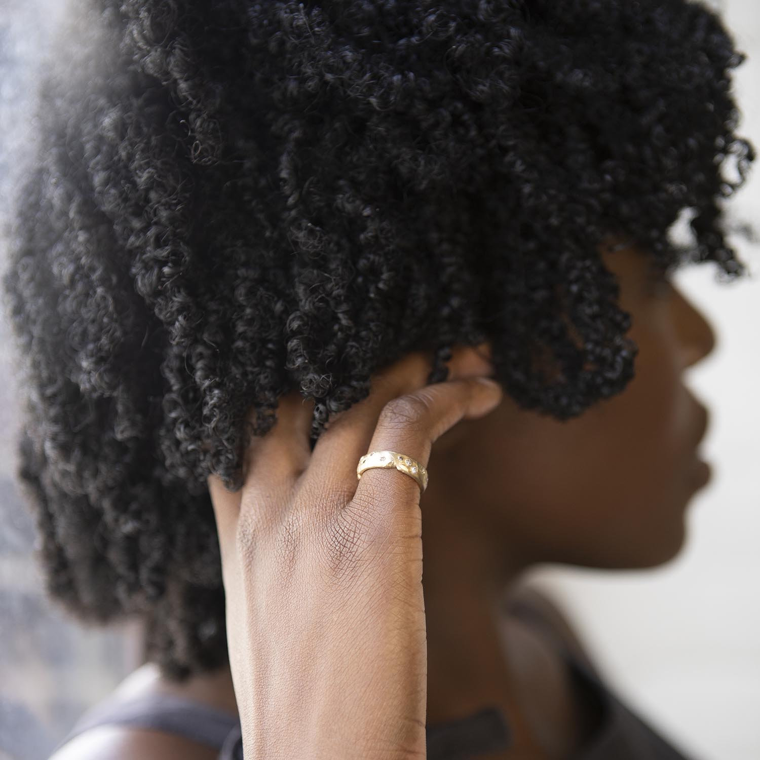 Constellation Kimberlite Ring in Yellow Gold - Etsy