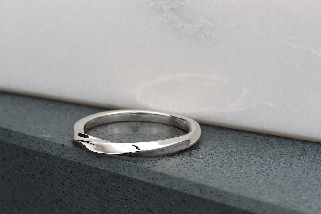 Twist Ring in Sterling Silver - Etsy