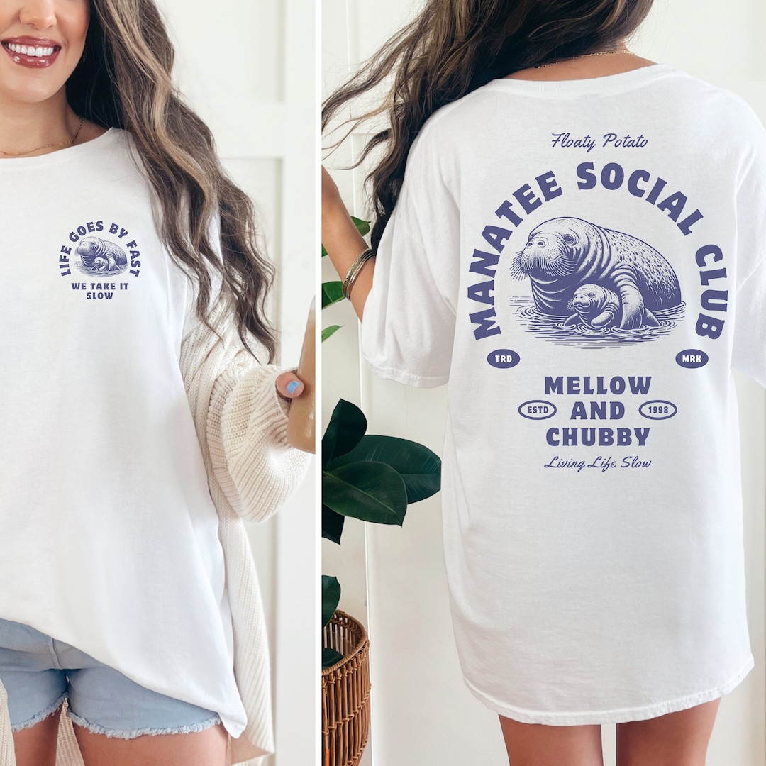 Manatee Manatee Shirt Mermaidcore Clothing Stay Salty Mermaidcore Ocean ...