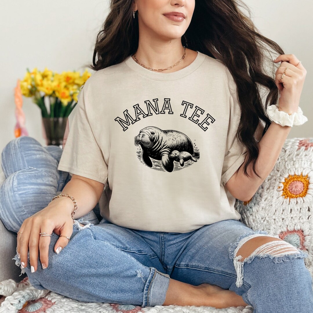 Manatee Manatee Shirt Mermaidcore Clothing Stay Salty Mermaidcore Ocean ...
