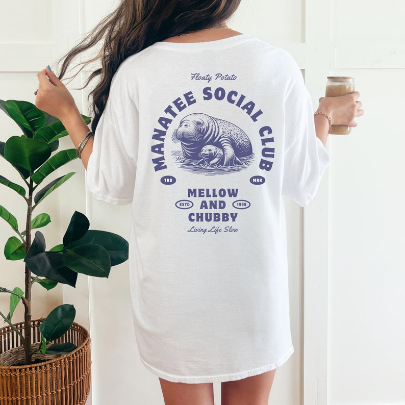 Manatee Manatee Shirt Mermaidcore Clothing Stay Salty Mermaidcore Ocean ...