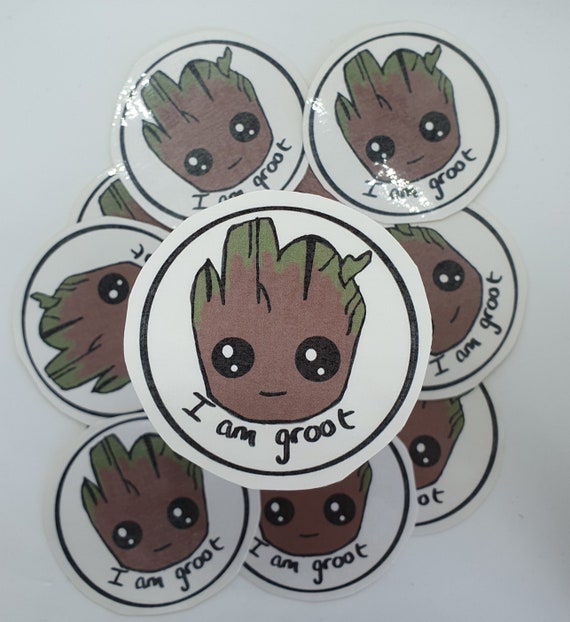 I Am Groot Sticker - Etsy