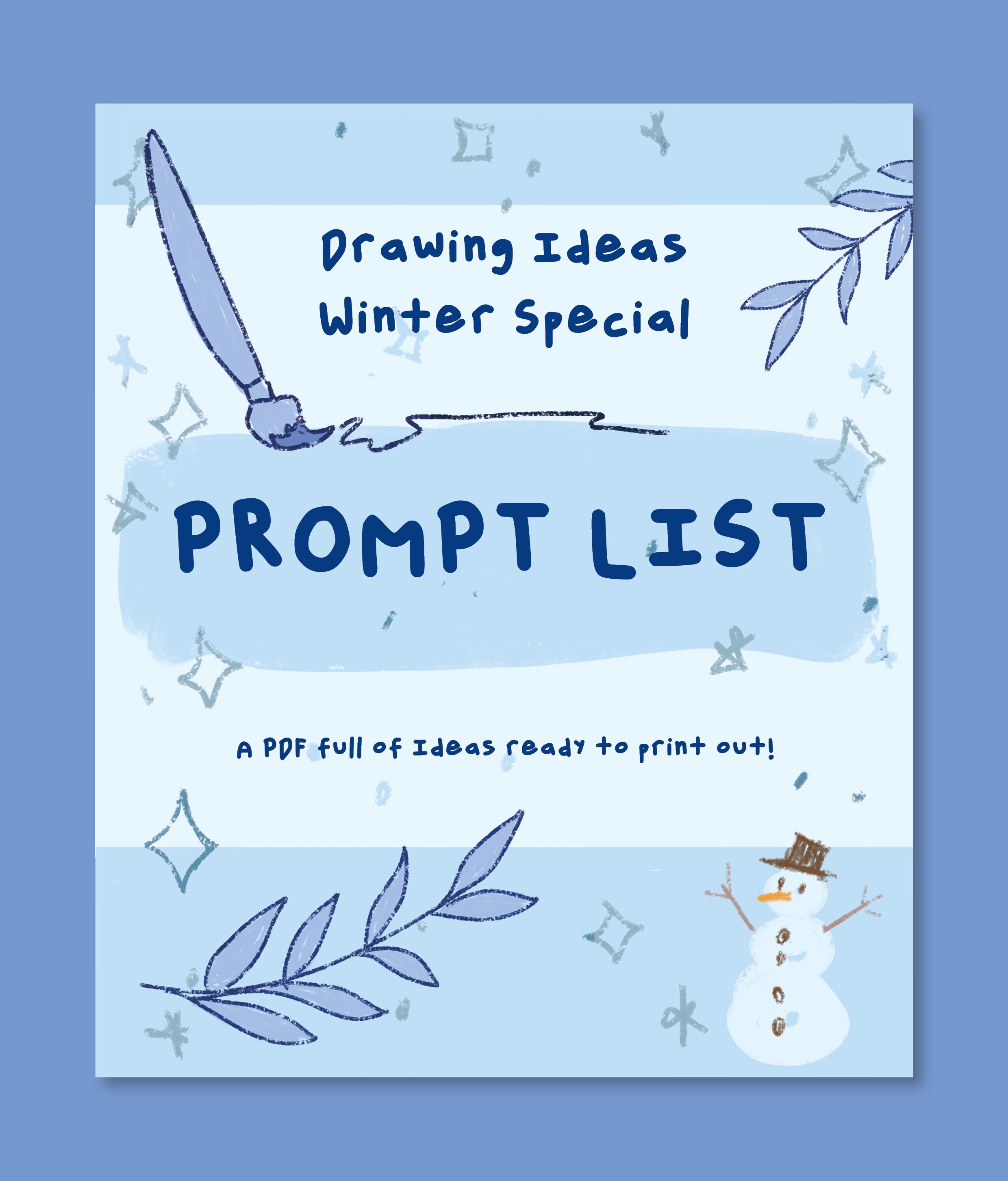 Winter Drawing Ideas