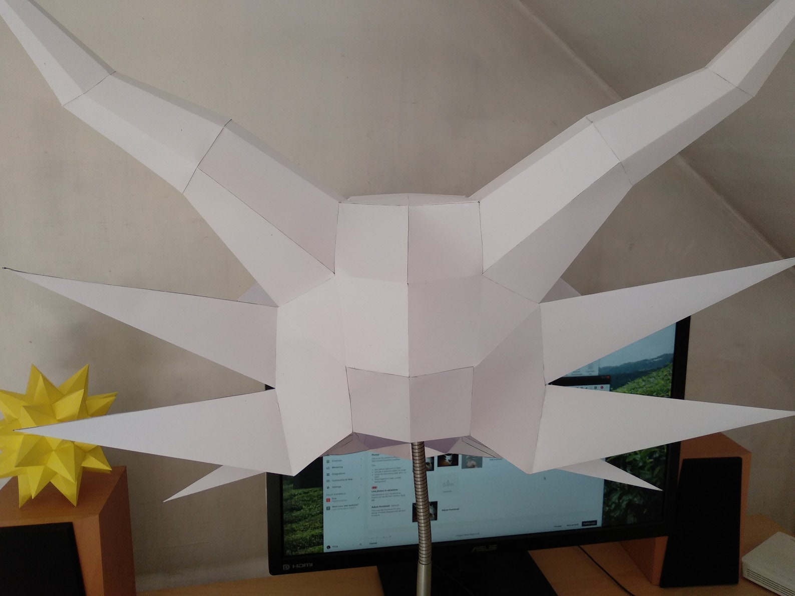 3D Dragon Mask Papercraft Helmet - Etsy Australia