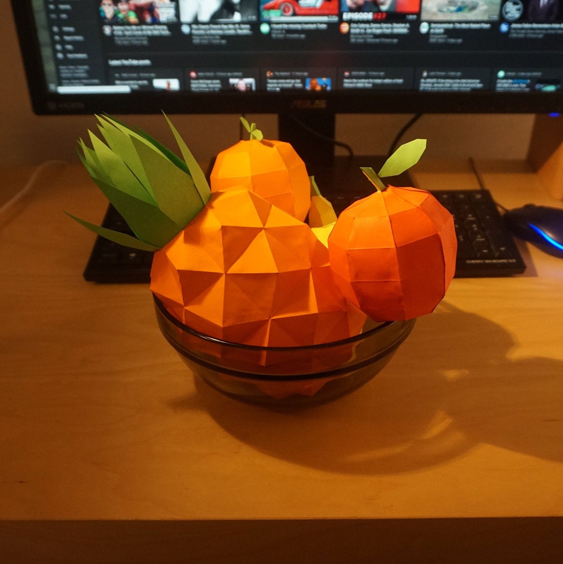 Fruit Basket Papercraft Pack | Etsy