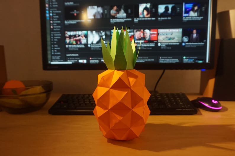 Fruit Basket Papercraft Pack - Etsy
