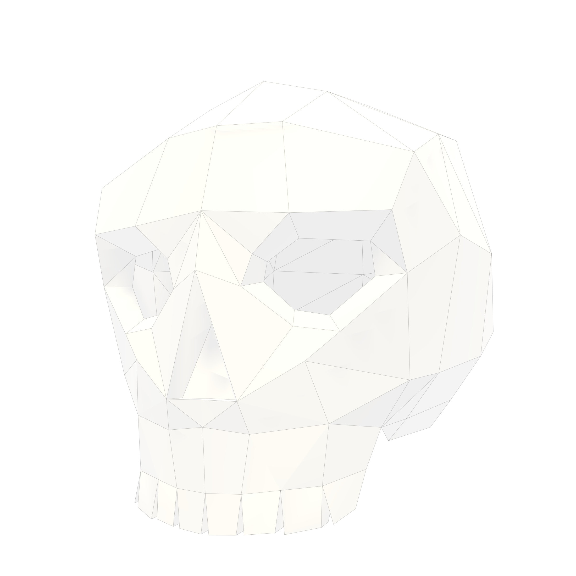 3D Human Skull Mask Papercraft Helmet | Etsy