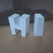 Papercraft ABC 3D Cartoon Letters Numbers DIY Decoration - Etsy