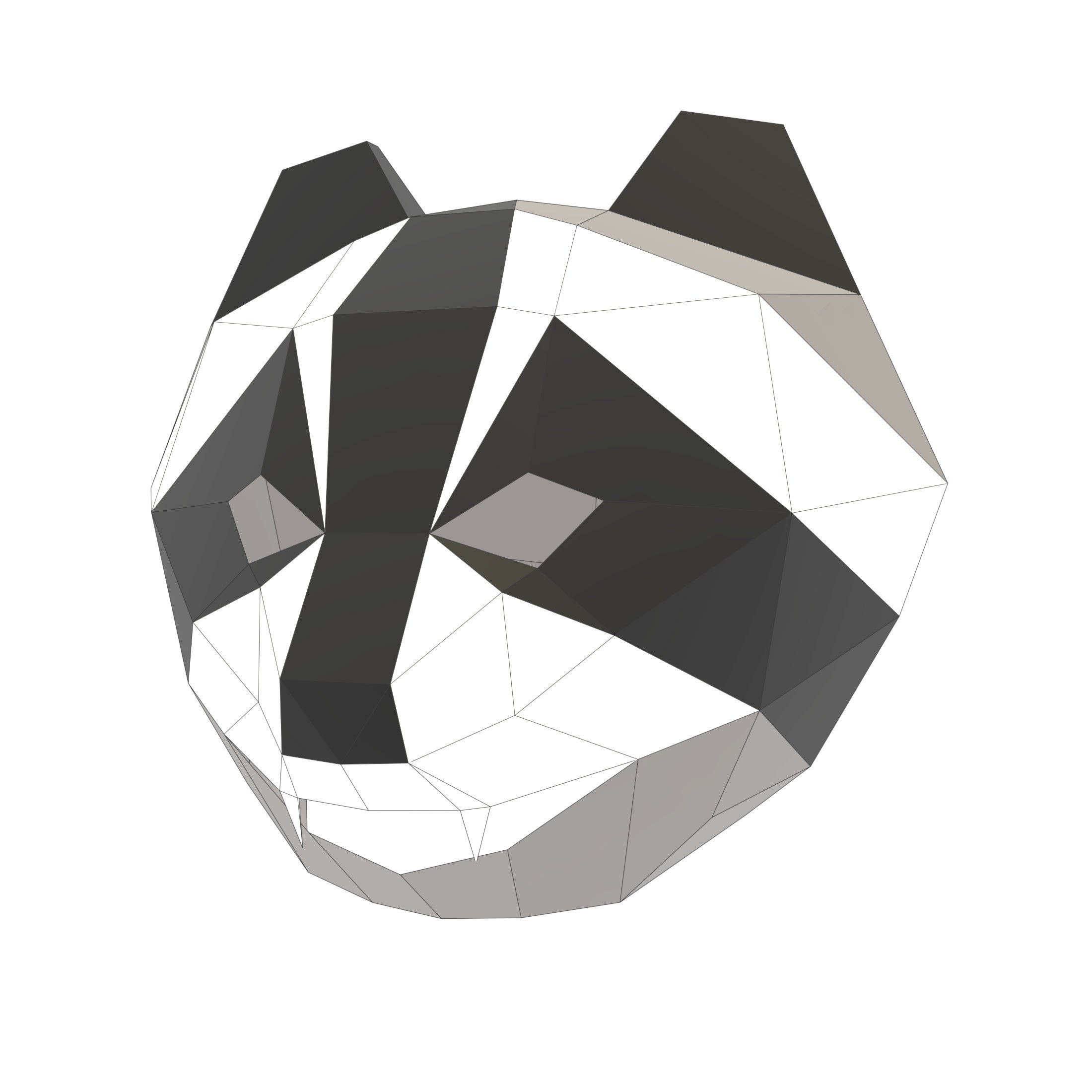Raccoon Papercraft Mask - Etsy
