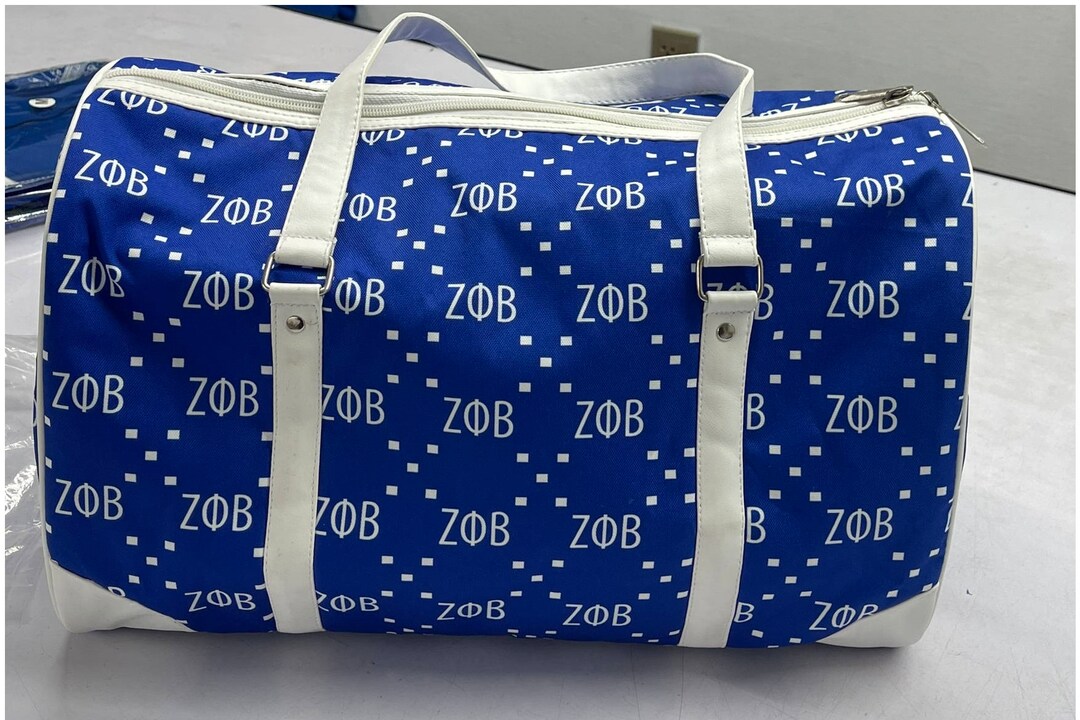 Customized Zeta Phi Beta Sorority, Inc. Travel Bag - Etsy