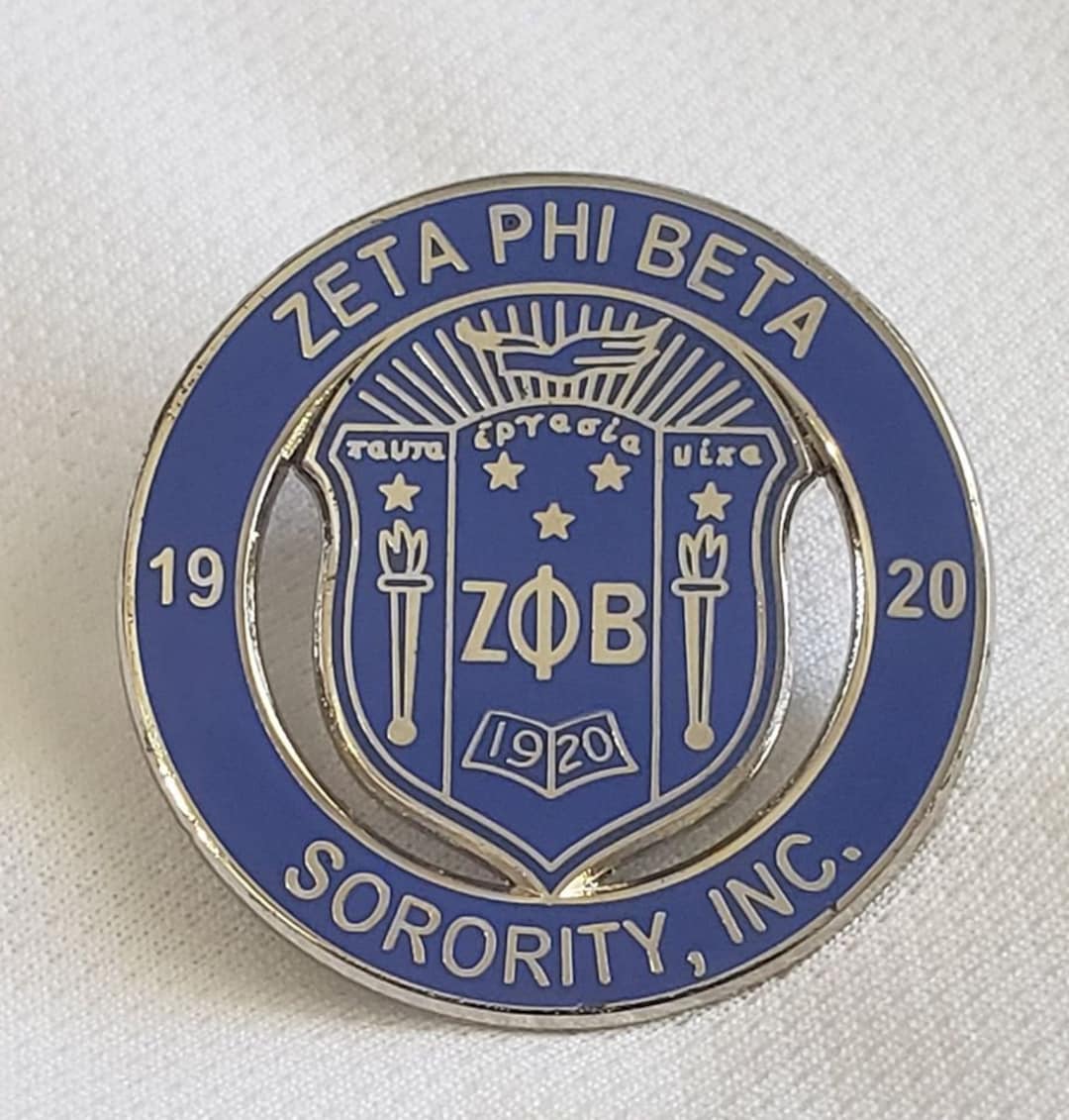 Zeta Phi Beta Sorority Lapel Pin - Etsy