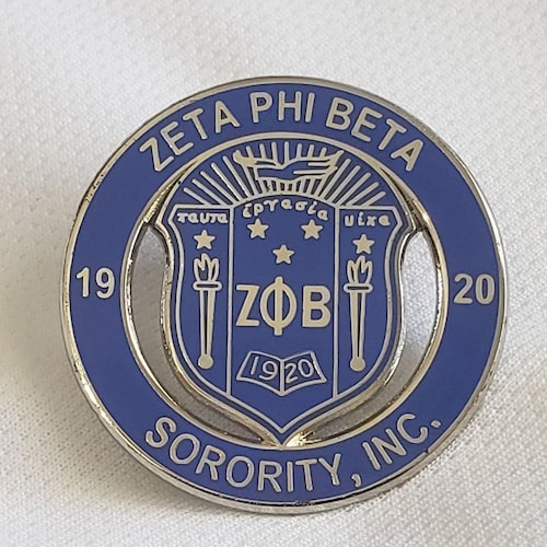 Zeta Phi Beta Sorority Lapel Pin - Etsy