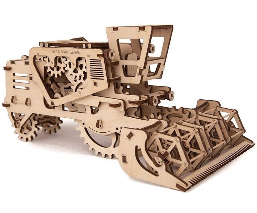 Combine, Wood Harvester, Wooden Harvester, Manufacturing Design, Laser ...